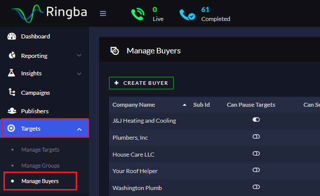 Getting Started with Ringba – Ringba